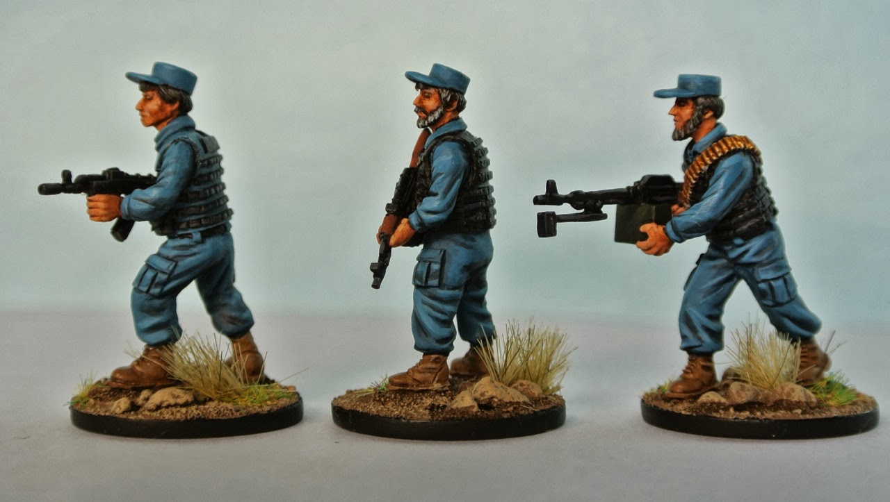 Flying Gorilla: Modern Afghan National Police in 28mm