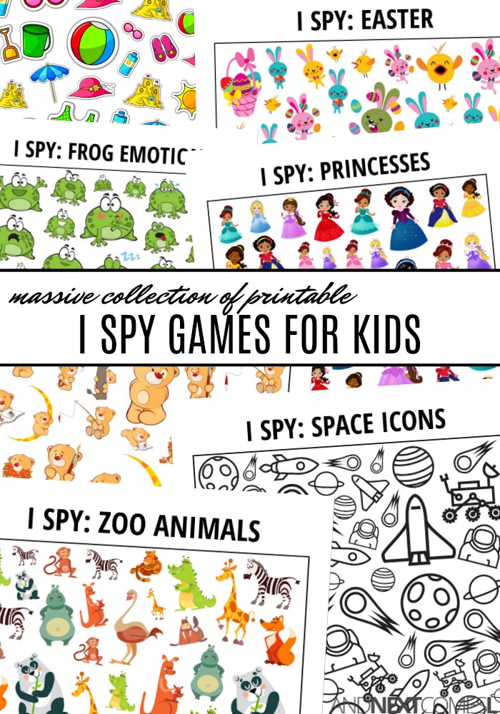 Massive I Spy Bundle Pack | And Next Comes L - Hyperlexia Resources