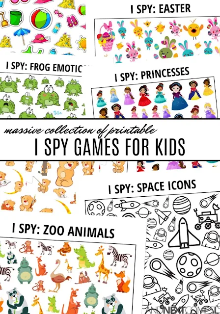Massive I Spy Bundle Pack | And Next Comes L - Hyperlexia Resources