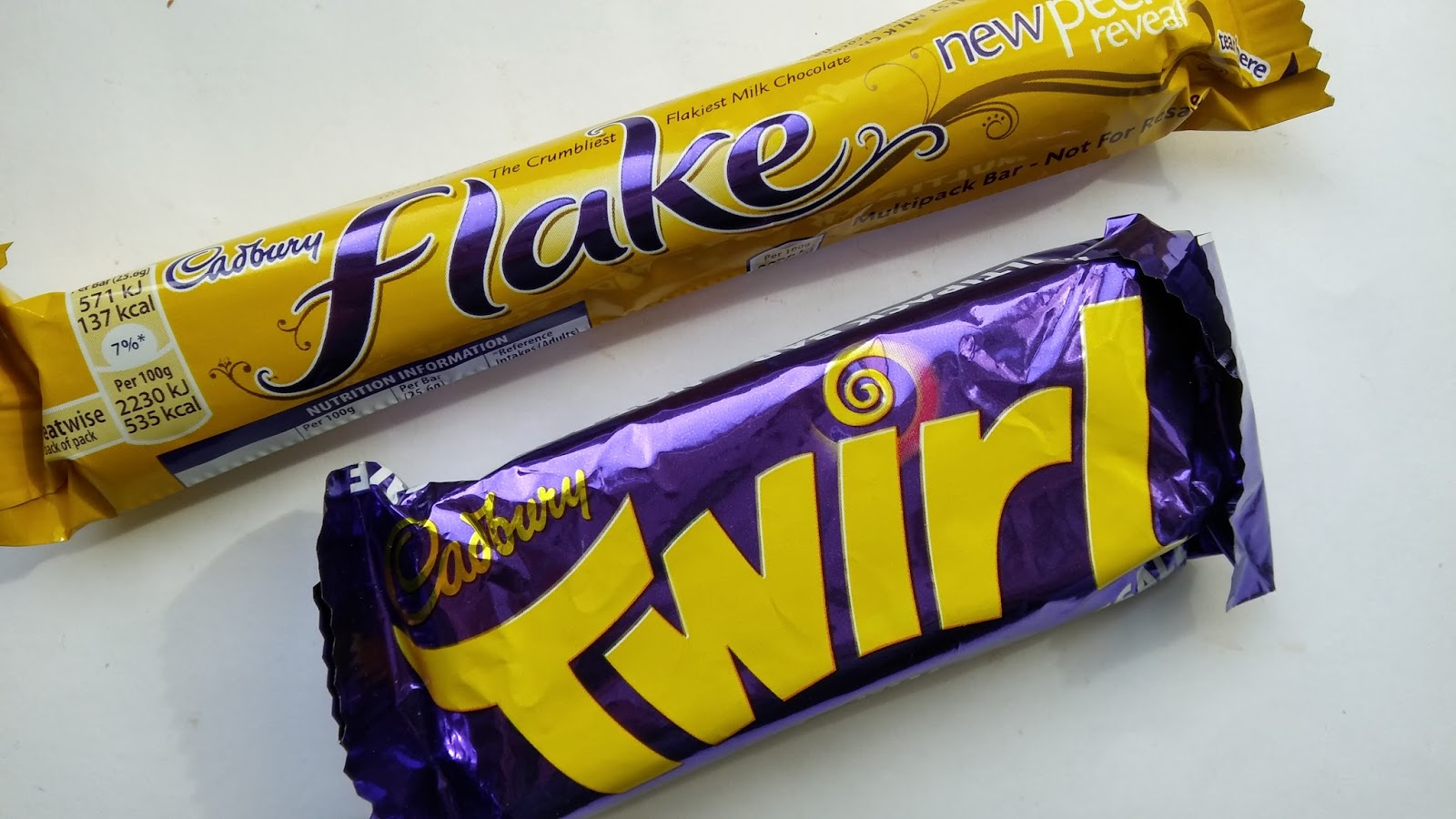 Mondelez, Cadbury flake vs Twirl ~ Magia Cukru