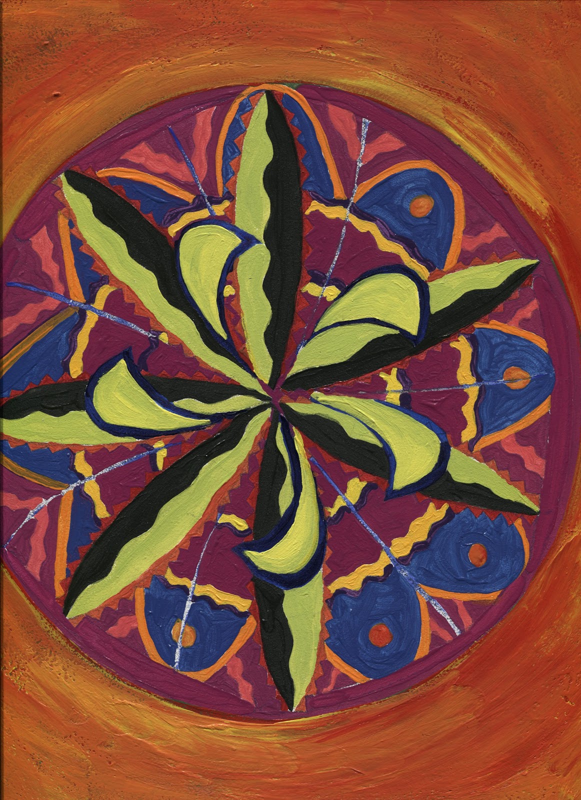 Healing Herb Mandala