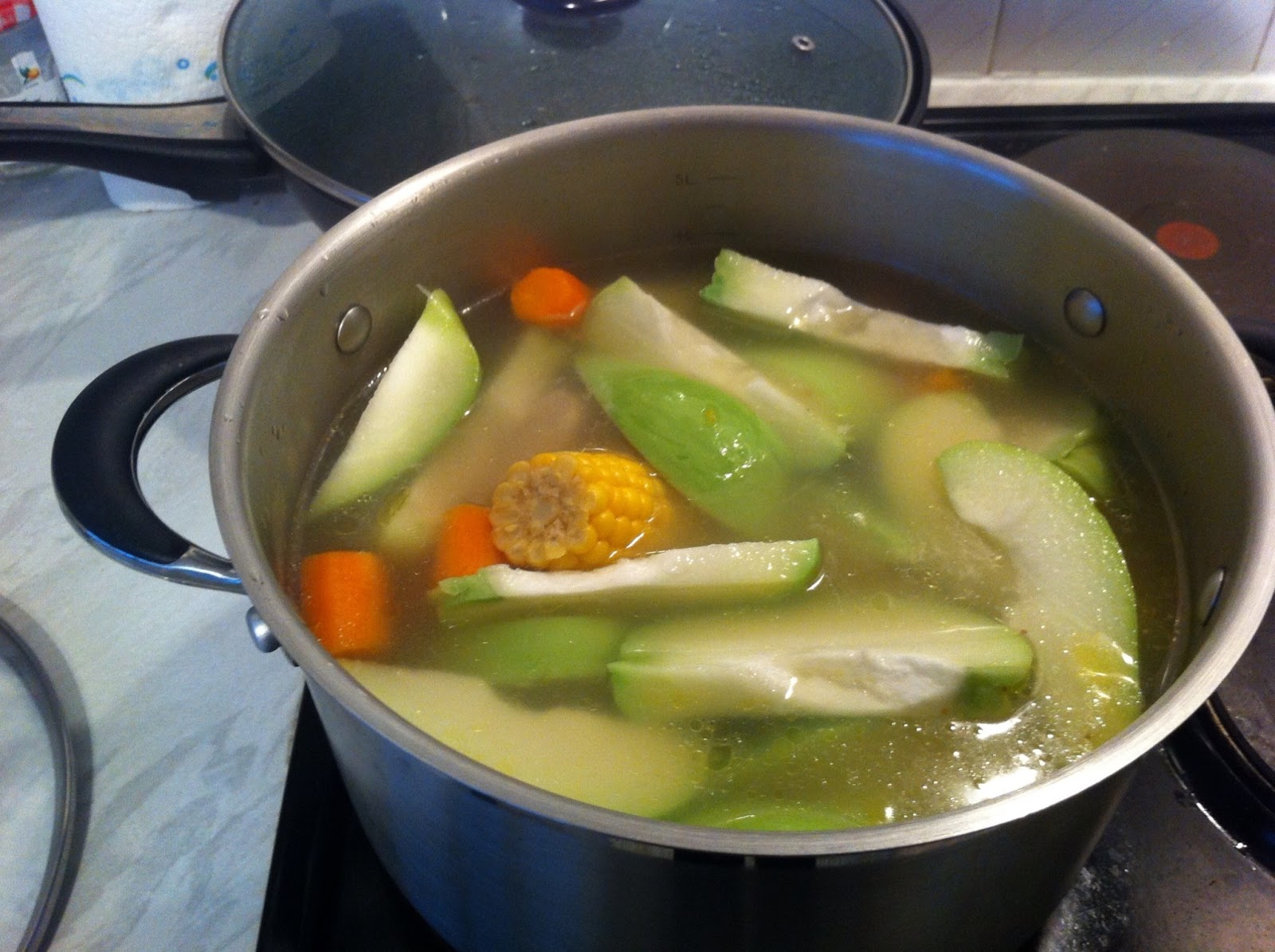 Origin of trainee housewife: Chow Chow and Sweetcorn Soup