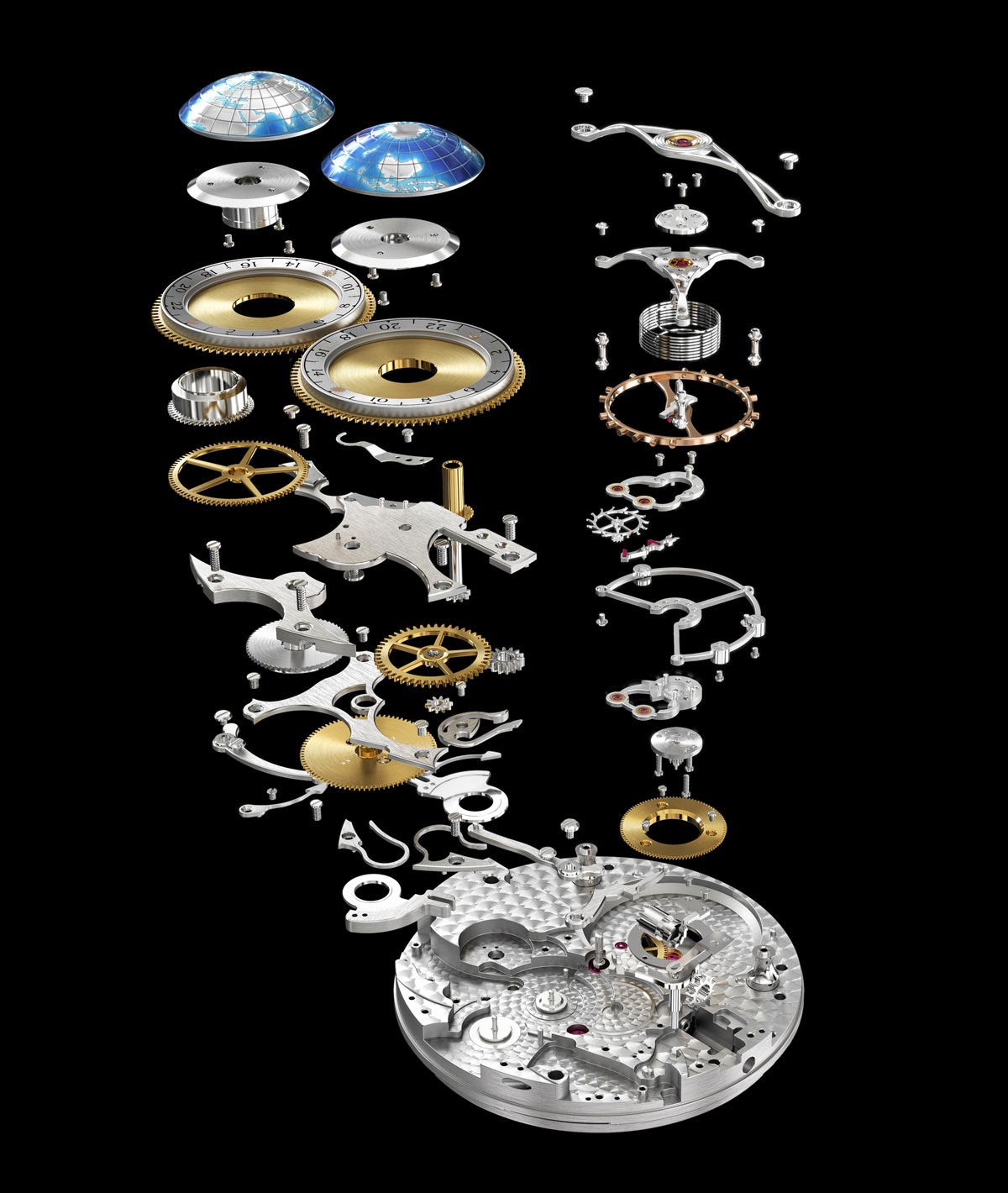 SIHH 2015: Montblanc - Villeret Tourbillon Cylindrique Geospheres ...