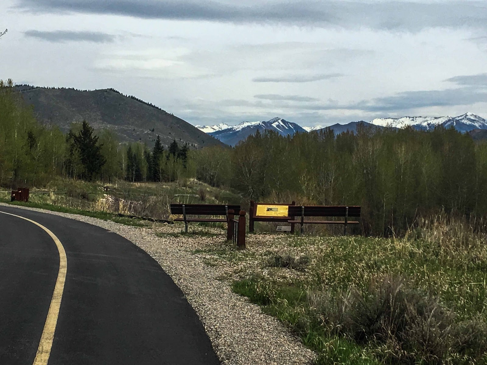 On The Road Full Time Rving: Wood River Bike Trail Sun Valley Idaho