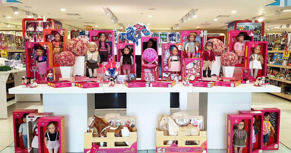 Lançamento da boneca Our Generation na Rihappy do Park Shopping