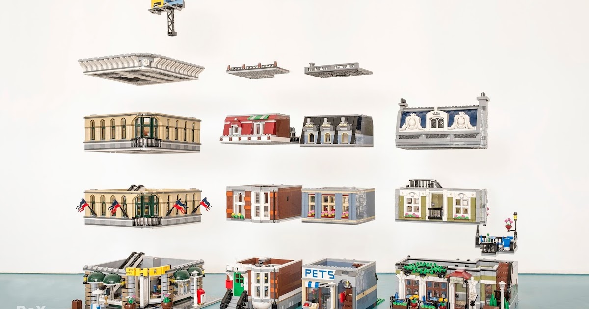 LEGO® Parisian Restaurant 10243 vs Pet Shop 10218 vs Grand Emporium ...
