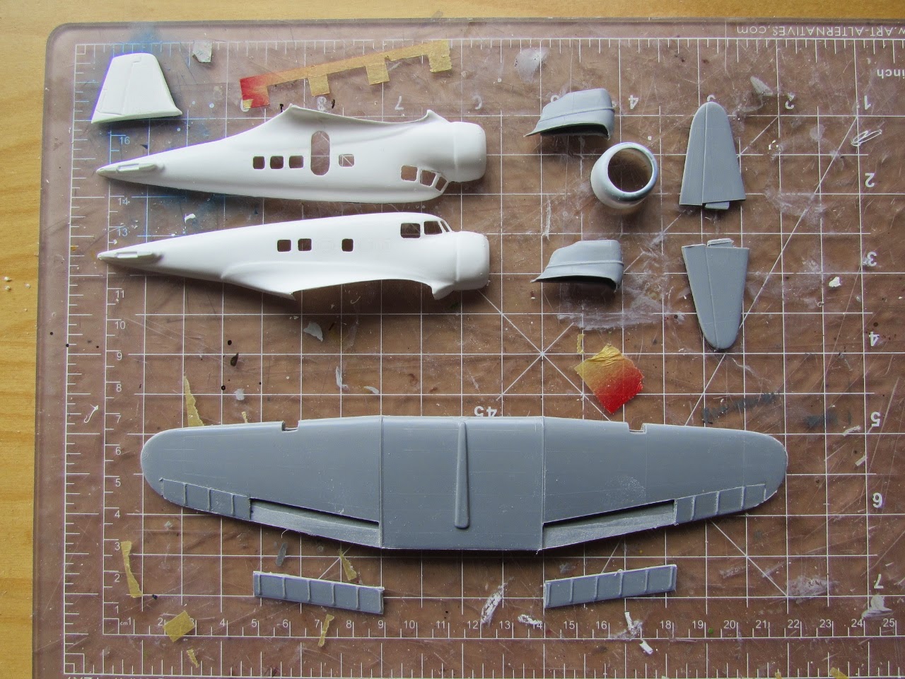 Wings of Intent: Northrop Delta (1/72 scale Williams Bros Gamma ...