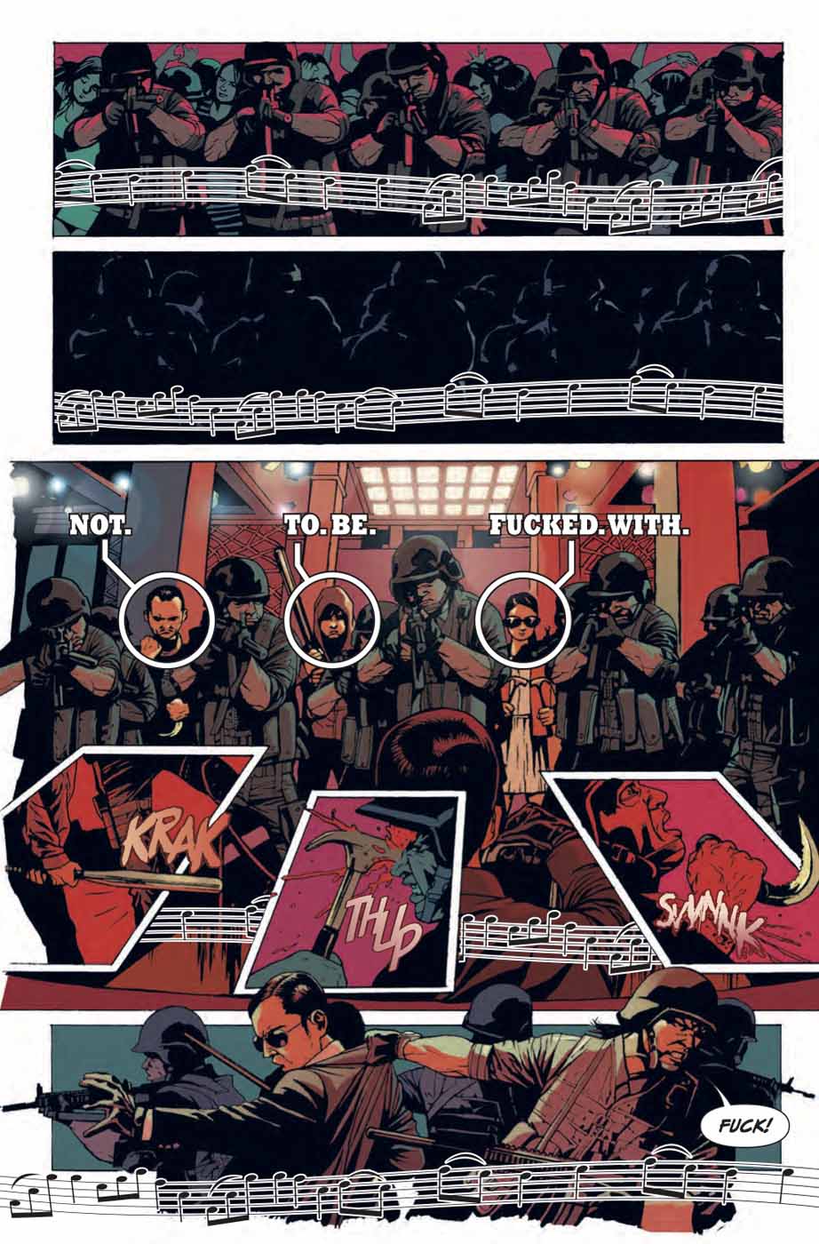 SNEAK PEEK : "The Raid" - Graphic Novel