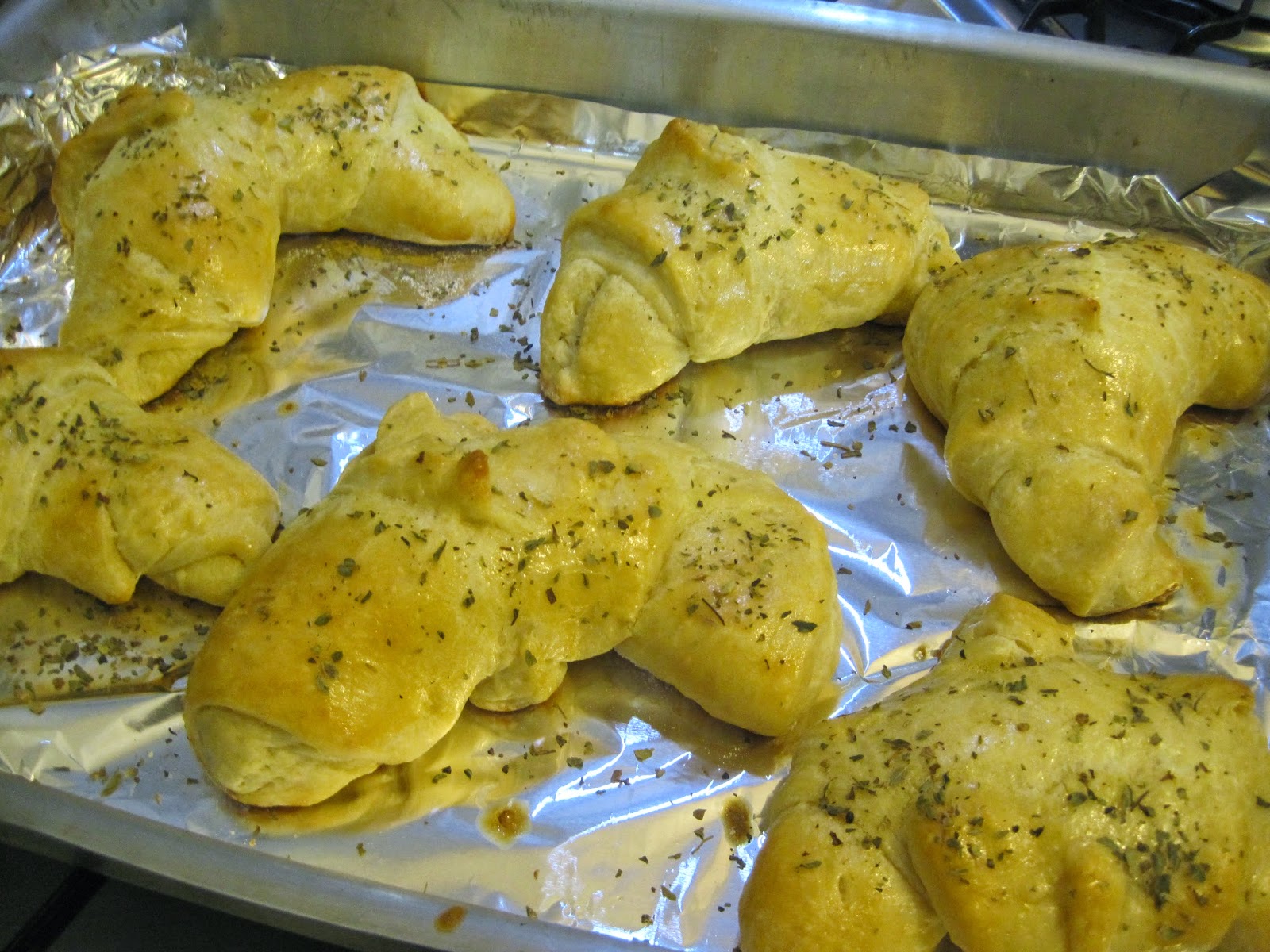 Receitas da Teca: CROISSANTS DUPLAMENTE FOLHADOS