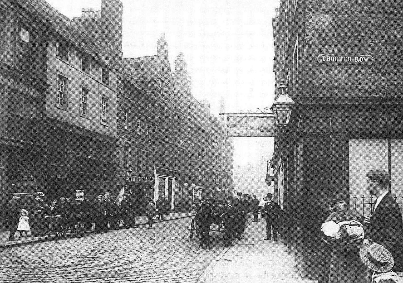 Tour Scotland: Old Photograph Overgate Dundee Scotland