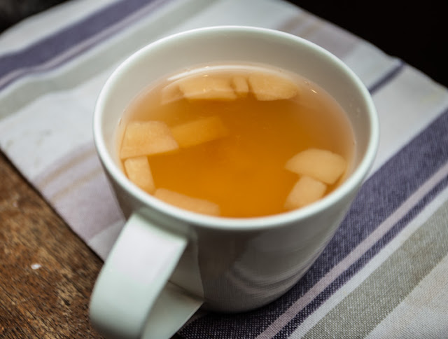 the indolent cook: honey quince tea