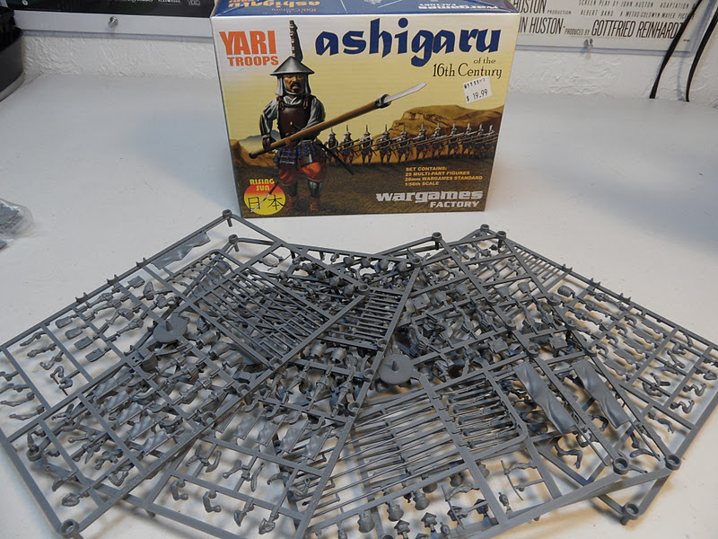 Anton's Wargame Blog: Figure Review Wargames Factory Ashigaru 28mm ...