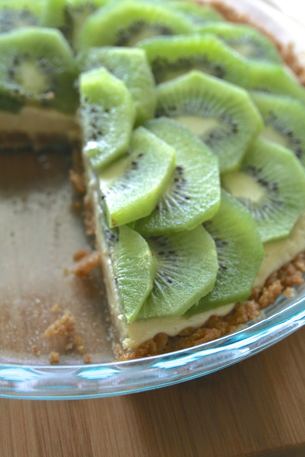 Oregon Transplant: Kiwi Lime Pie