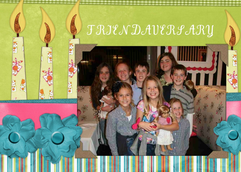 Our Story: Friends Forever!: FRIENDAVERSARY