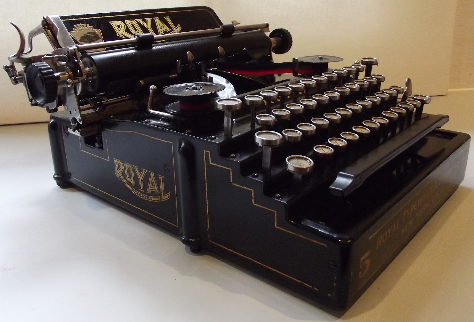 oz.Typewriter: Royal Standard No 5 Typewriter: A Glorious Flop?