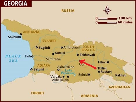 Gruzińskie chaczapuri: Autostopem przez Adżarię: Tbilisi-Gori (cz. I)