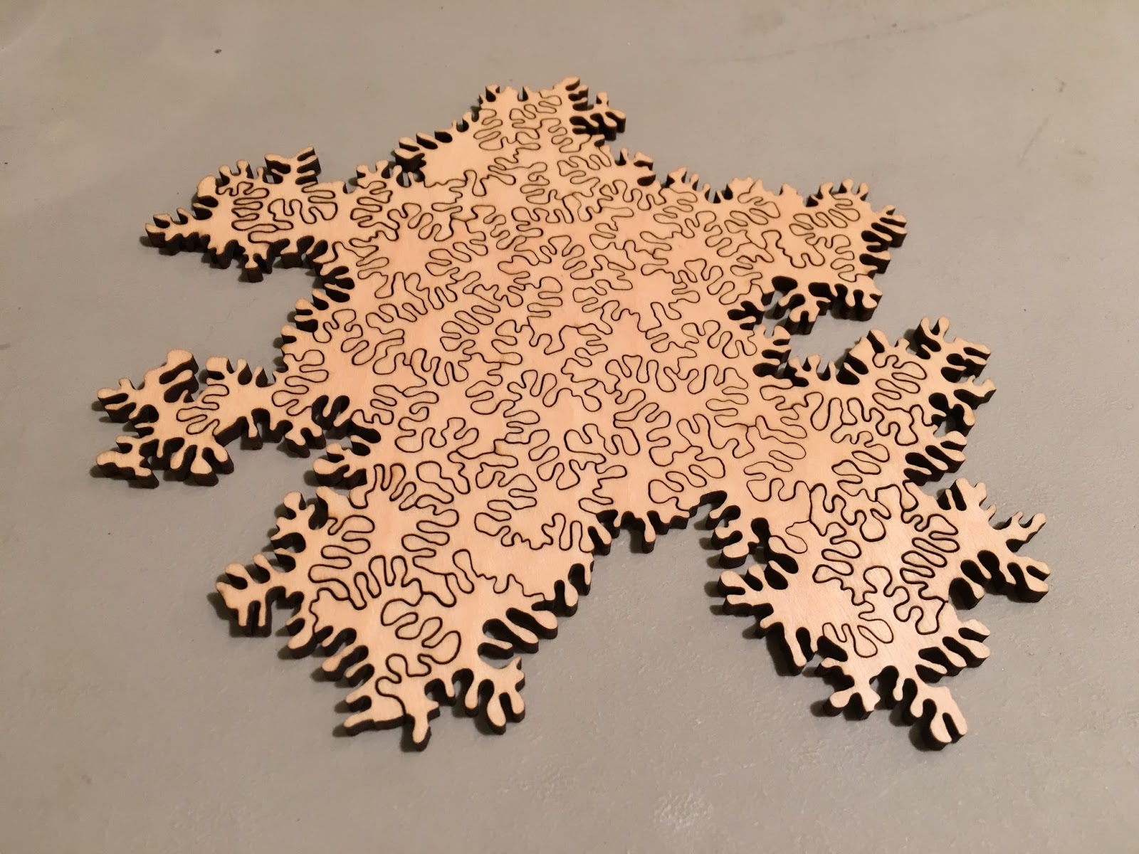 Rebecca's Wooden Jigsaw Puzzles: Infinity and Infinite Galaxy Puzzles