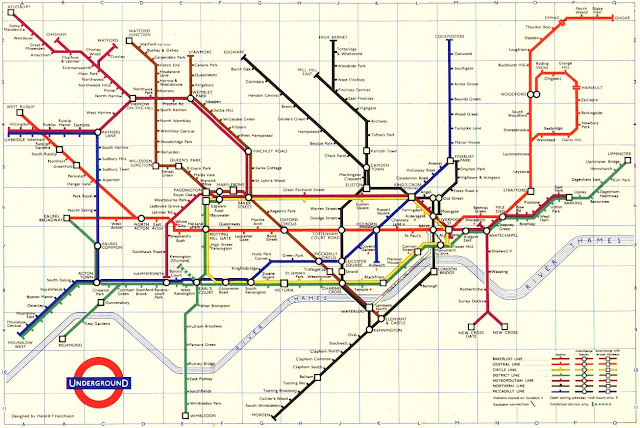 El mapa del Metro [tube map] | en2patas