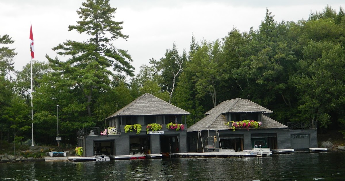 Muskoka Boat Houses - Chic Delights