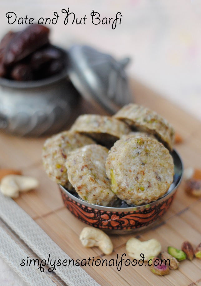 Date and Nut Barfi | simply.food
