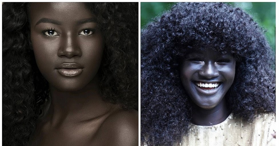 Dunia Sosial: Wow!! Memiliki Kulit Hitam Legam, Inilah Model Cantik ...