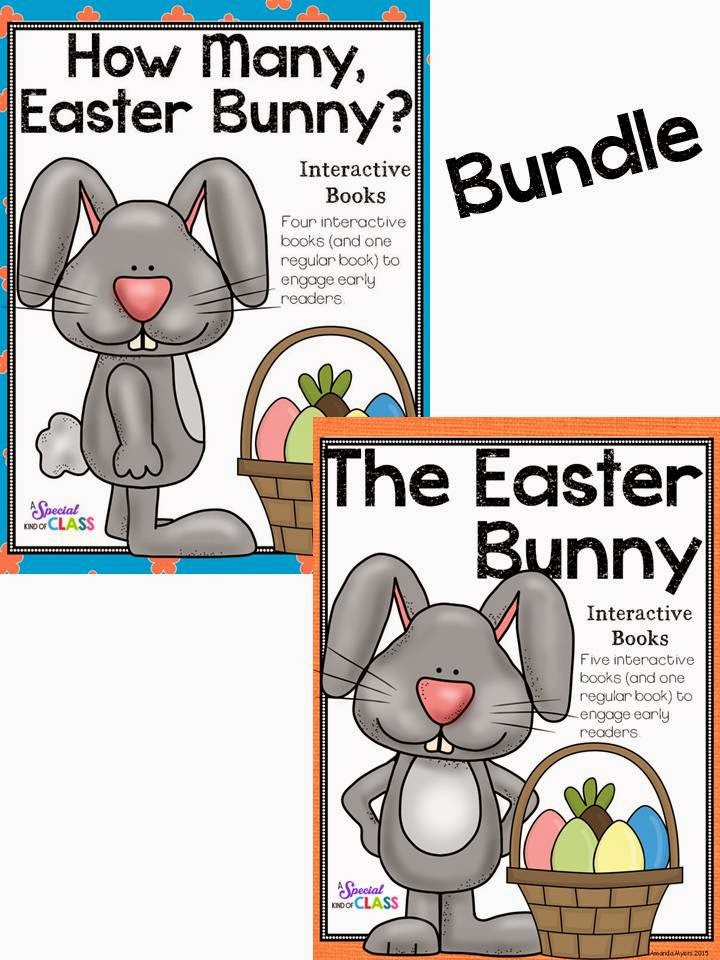A special kind of class: Easter Bunny Interactive Readers