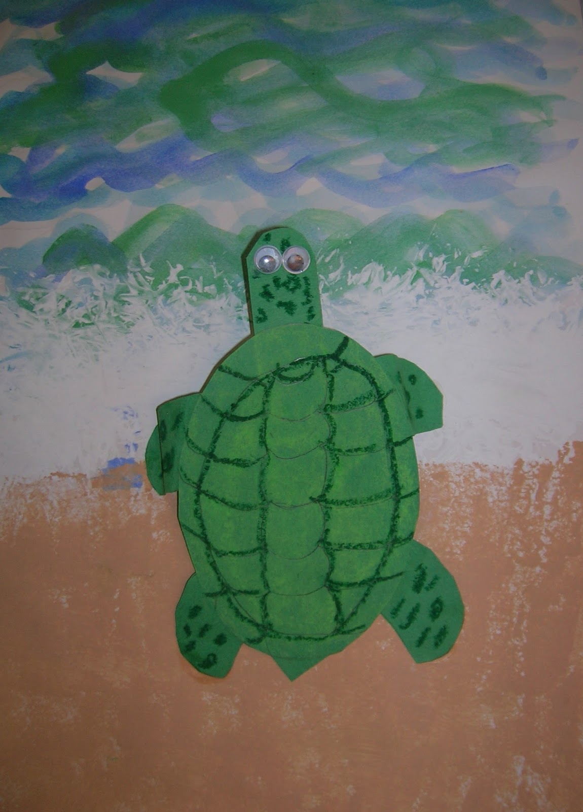 Freedom Elementary's Art Gallery: Sea Turtles - Grades 2 and 3