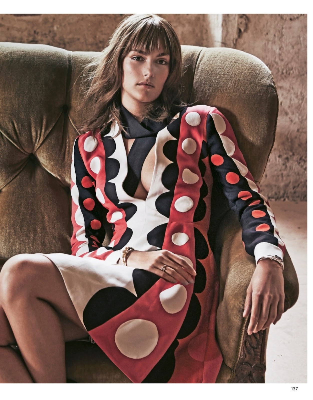 stina olsson by mikael schulz for grazia italia 17th september 2014 ...