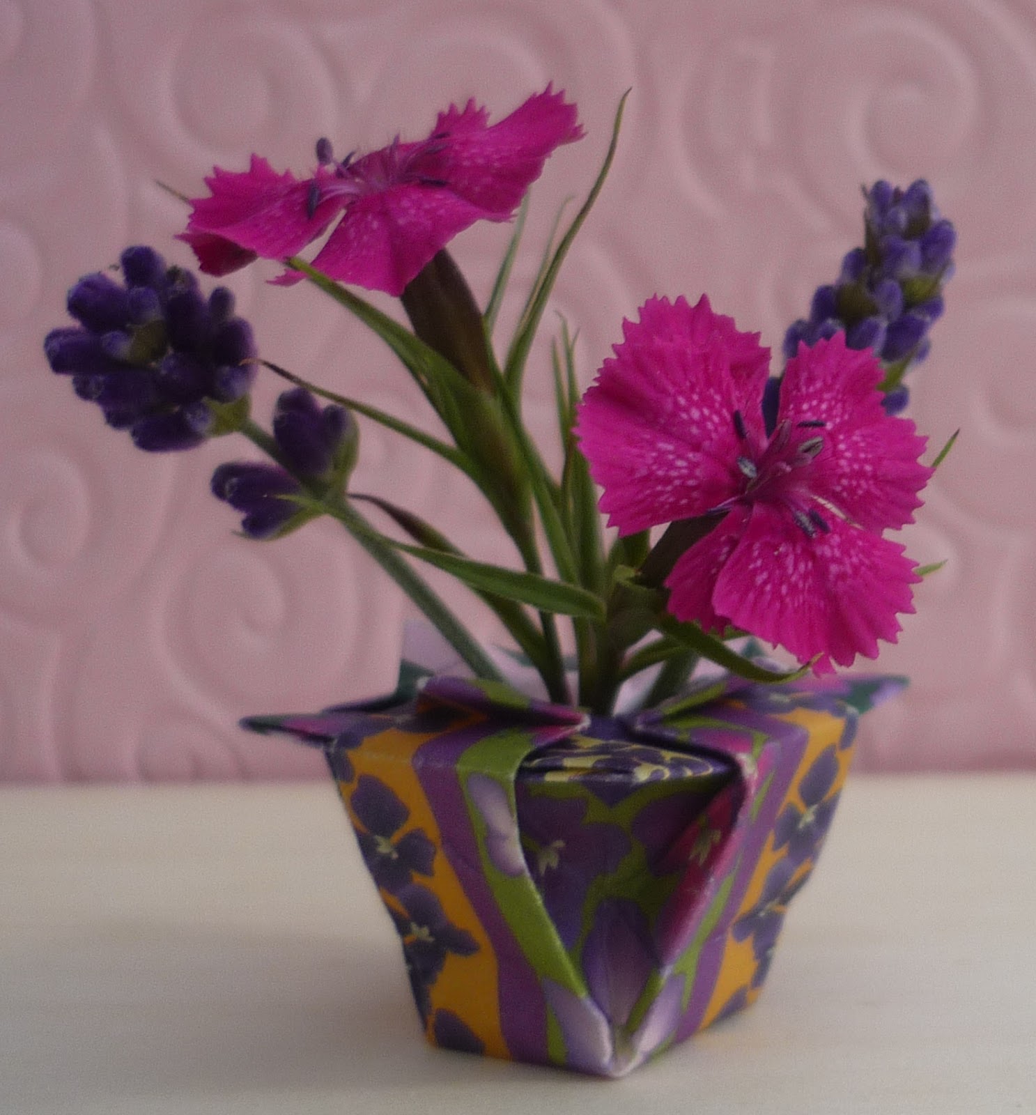 Gamipasion: Origami, Papel y Pasión: Florero o Jarrón Chino