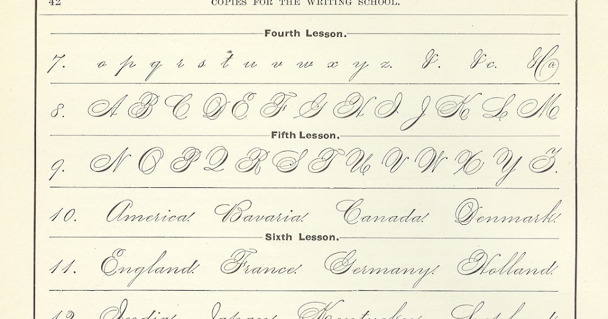 Antique Images: Digital Background: Vintage Handwriting Clip Art ...