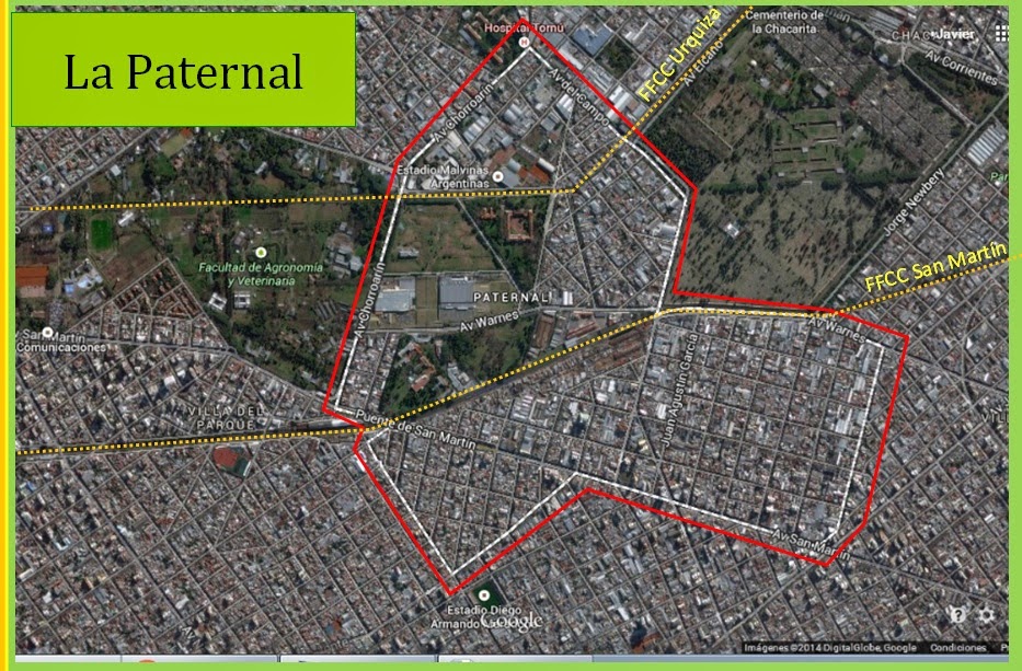 Parque "La Isla de La Paternal": Breve historia de La Paternal