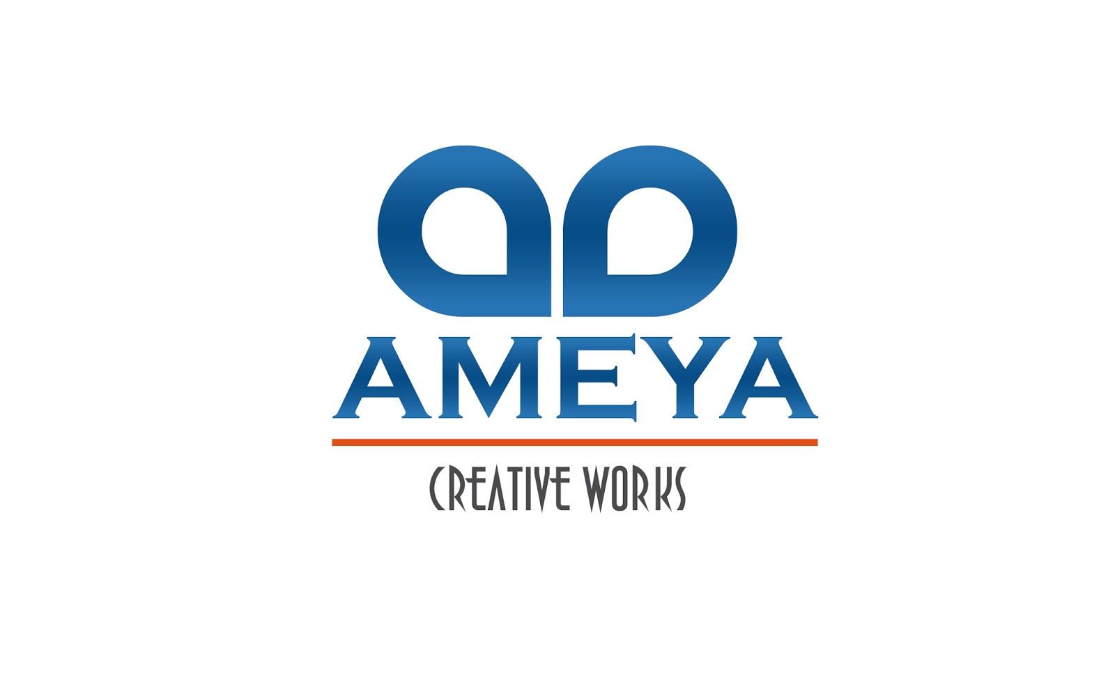 Karthik Kumar: Ameya Creative Works logo Design