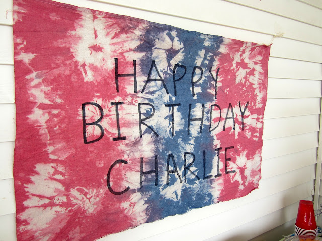 Tie Dye Pennant Banner & Sign | East Coast Creative