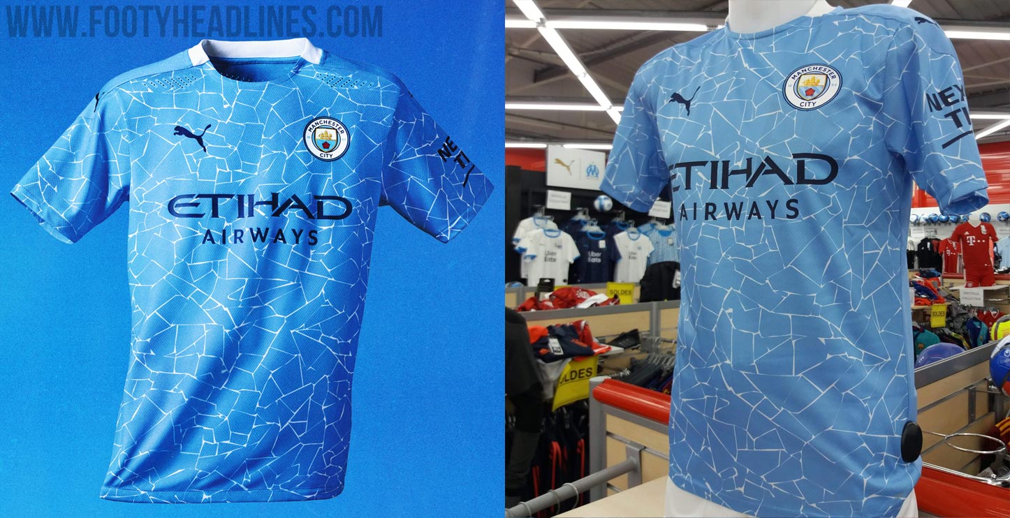 What Is The Actual Color Of The New Puma Man City 20-21 Home Kit ...