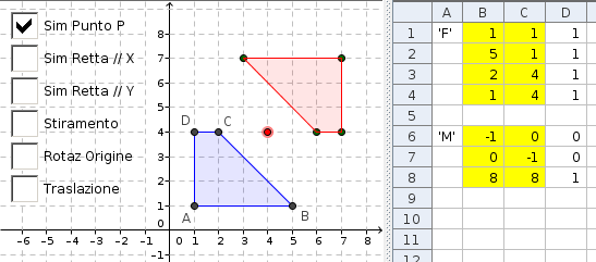 Matematica e Didattica: Matrici di trasformazione - 4 Coordinate Omogenee