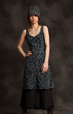 Alabama Chanin fitted dress #2