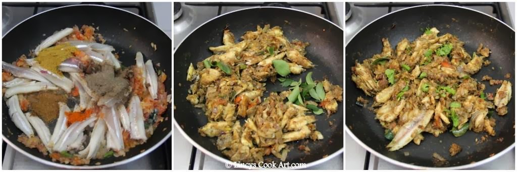 Netholi Pepper Roast/ Anchovy Pepper Roast ~ Lincy's Cook Art