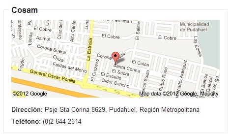 COSAM Pudahuel: noviembre 2012