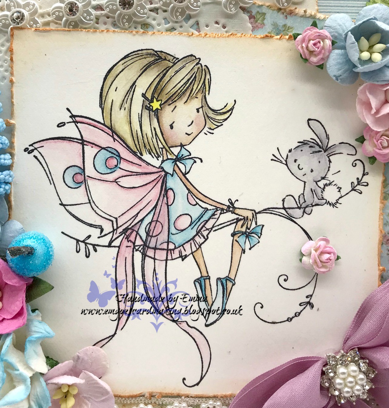 Crafteezee Shop: Fairy and her Bunny