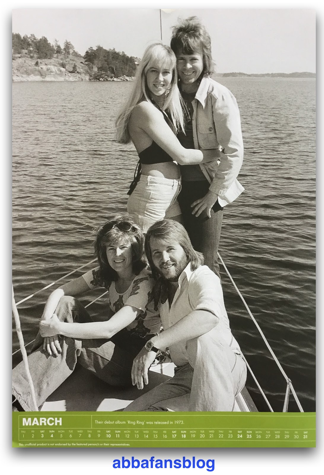 ABBA Fans Blog: Calendar