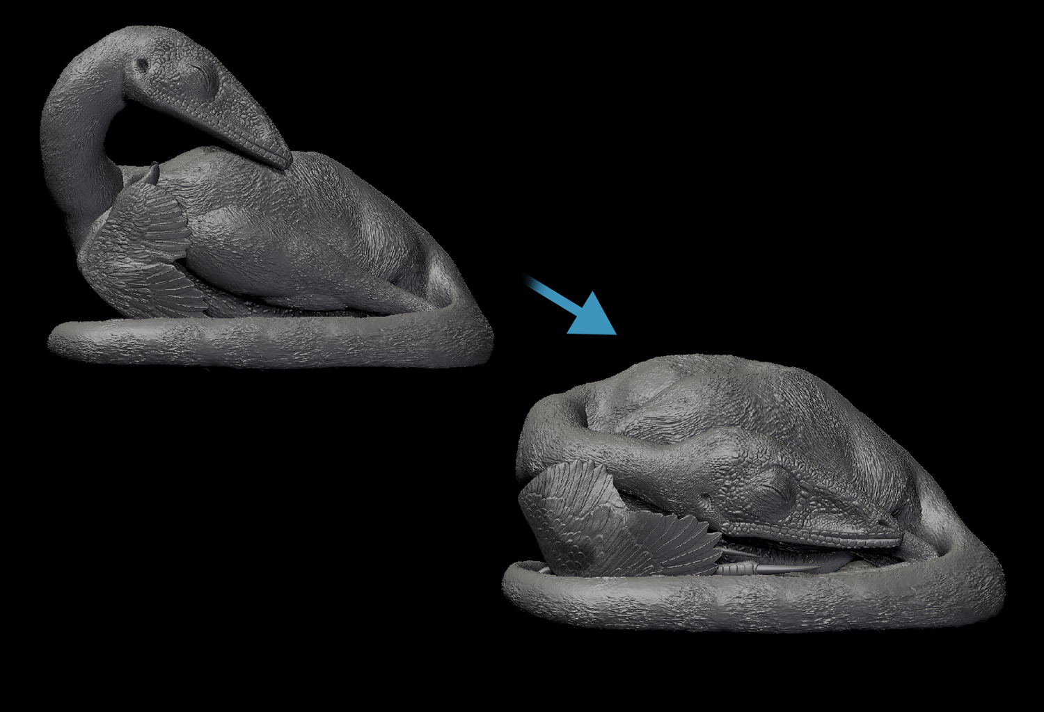 Marchan Blog: メイ・ロンの寝姿修正 Mei long