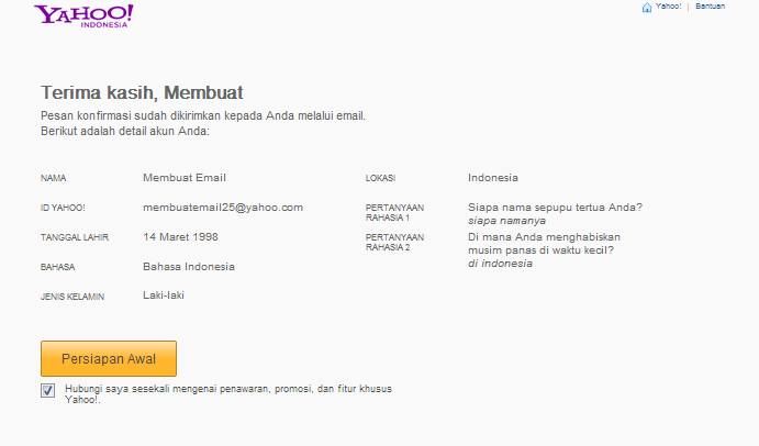 Cara membuat email Yahoo - SosiaLink
