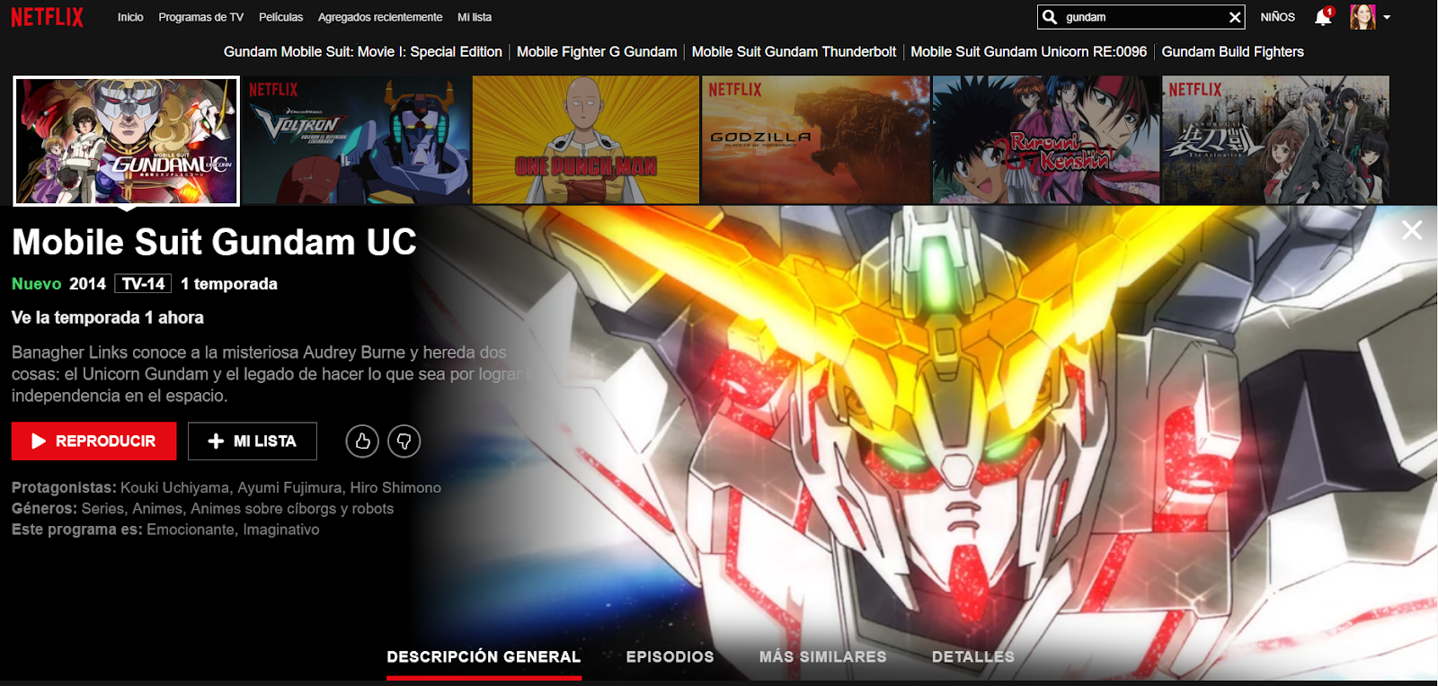Code Geass y Gundam UC ya disponibles en Netflix Latinoamérica – ANMTV