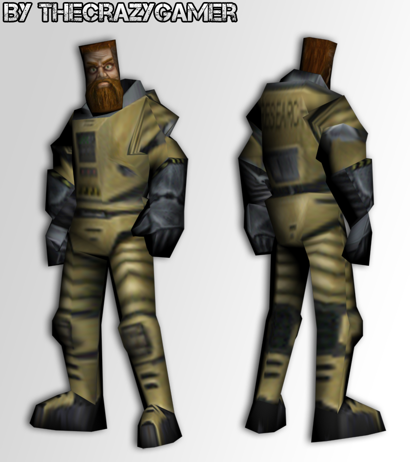 TheCrazyGamer mods: Ivan the Space Biker From Half-Life Alpha