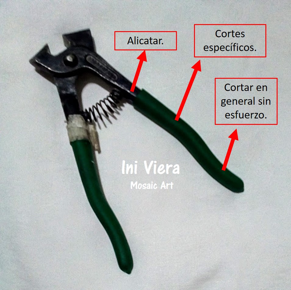 #TipsdeMosaico - PINZA DE ALICATAR - COMO USARLA CORRECTAMENTE