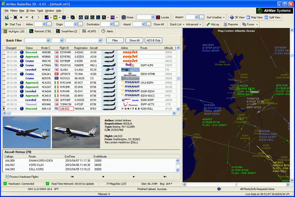 Distant Signal: AirNav RadarBox