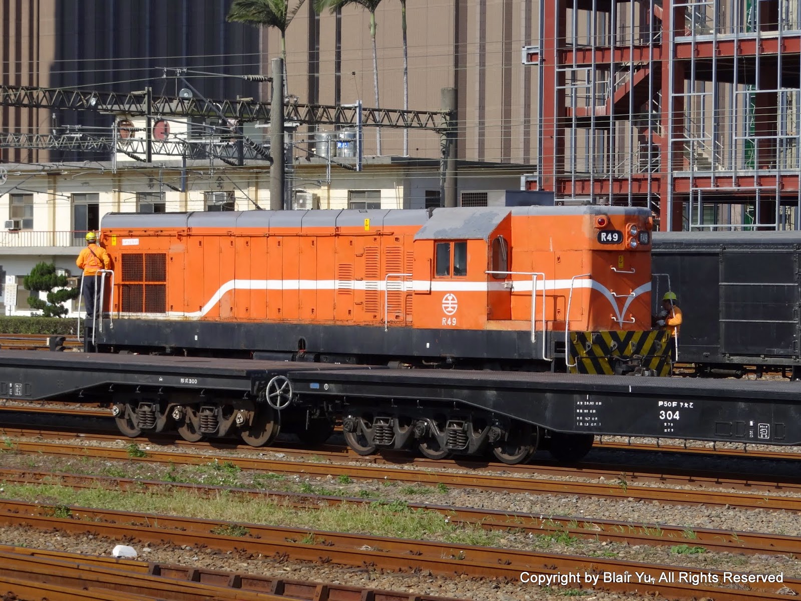 Blair's 鐵道攝影: R49柴電機車 / TRA R49 Diesel-electric Locomotive