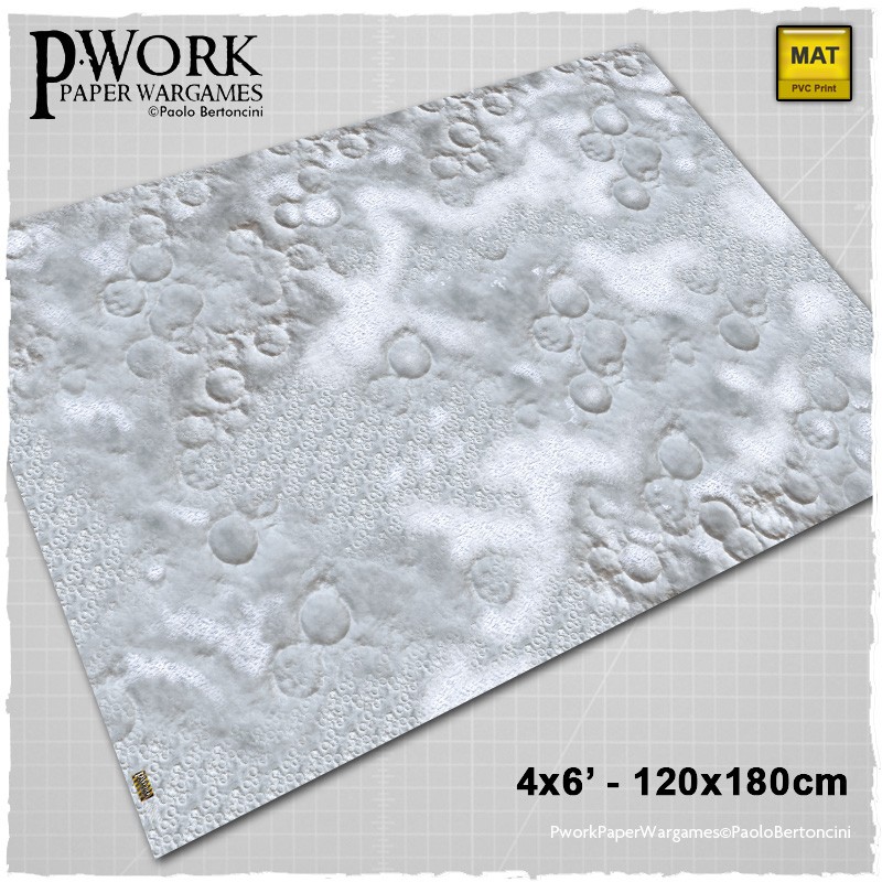 Wargame News and Terrain: Pwork Wargames: New Ice Desert Gaming Mats ...