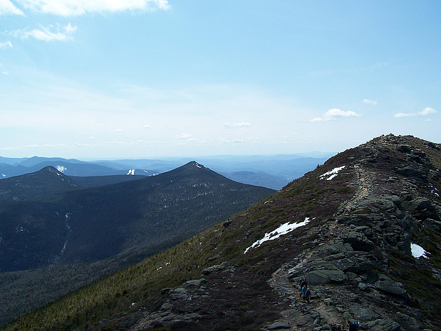 Views from the White Mountains of New Hampshire: Franconia Ridge ...