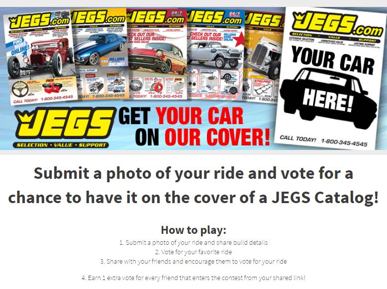 Just A Car Guy: Jegs is having a contest to select what car gets on the ...